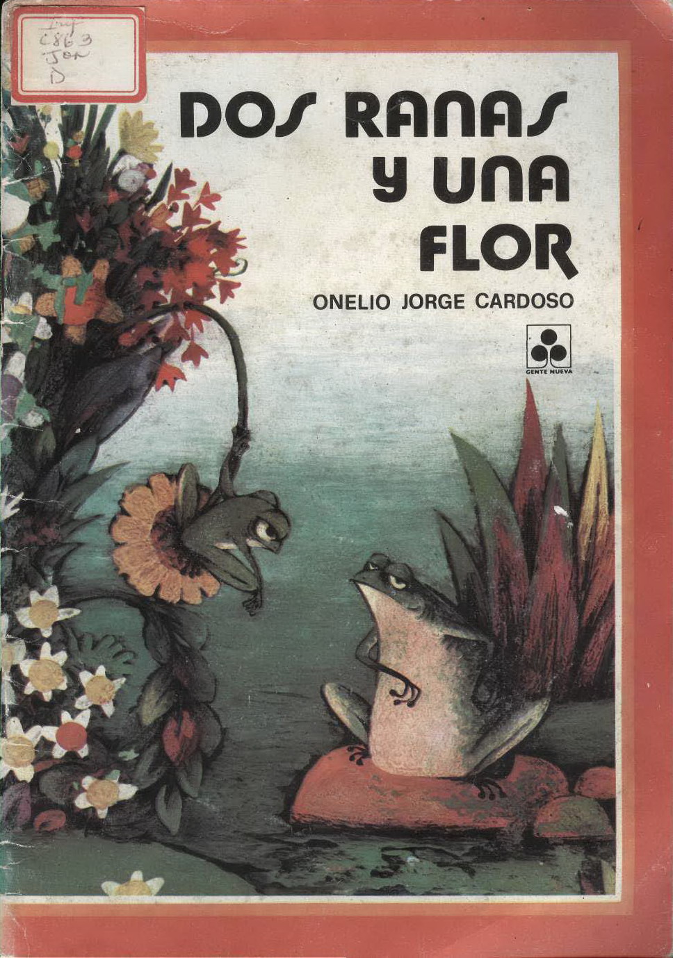 Dos ranas y una flor - EcuRed