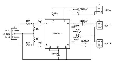 Circuito integrado TDA 2616Q - EcuRed