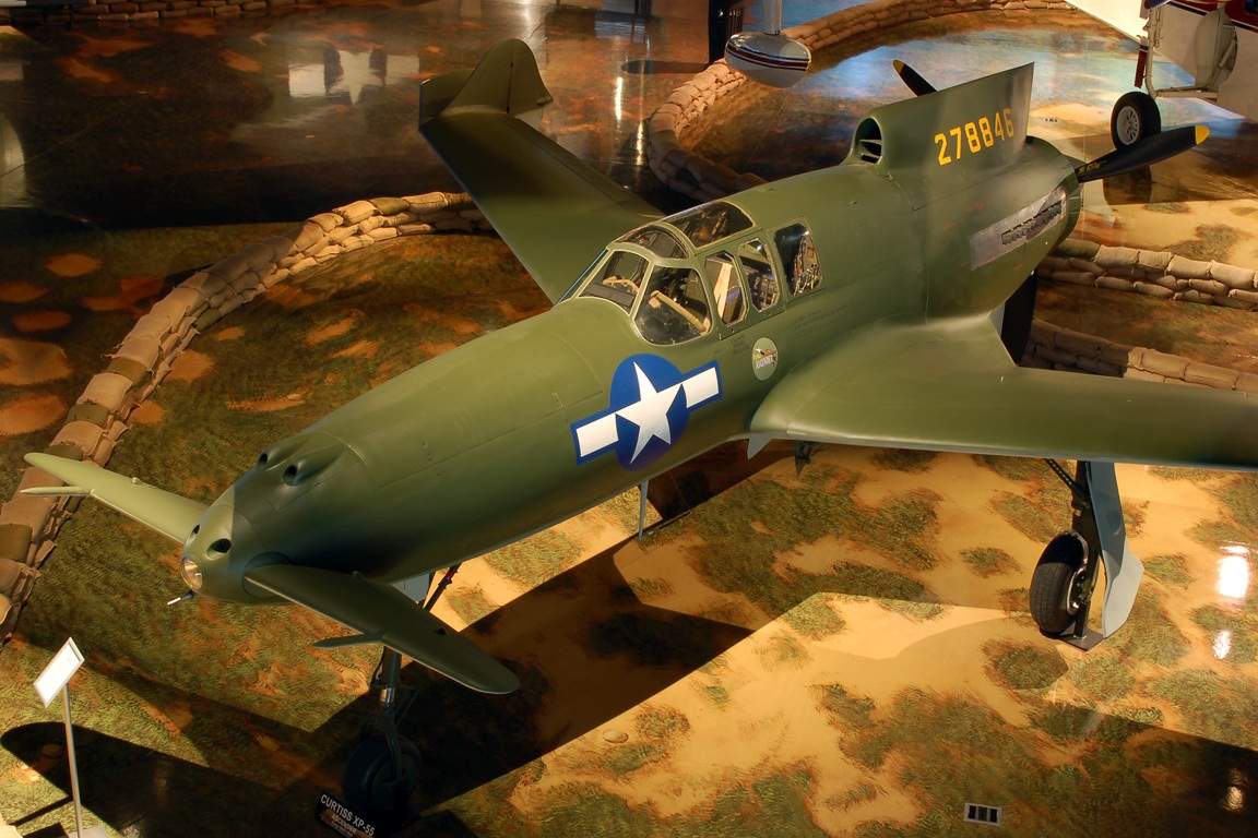 Curtiss-Wright XP-55 - EcuRed