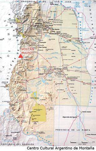 Volcán Maipo (Argentina-Chile) - EcuRed