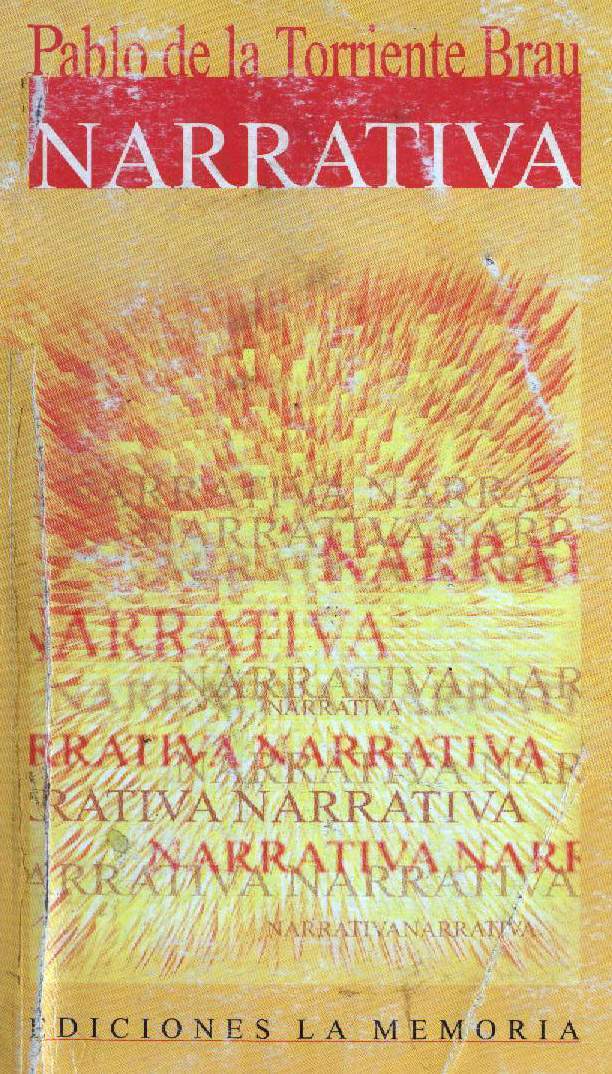 Narrativa (libro) - EcuRed