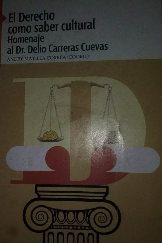 El derecho como saber cultural - EcuRed