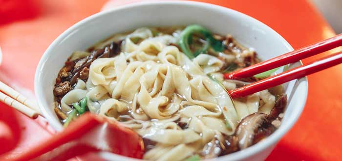 Ban mian (receta) - EcuRed