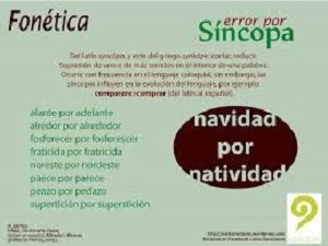 Síncopa (lingüística) - EcuRed