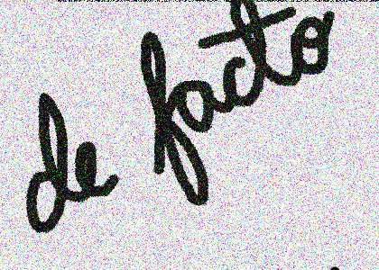 De facto - EcuRed