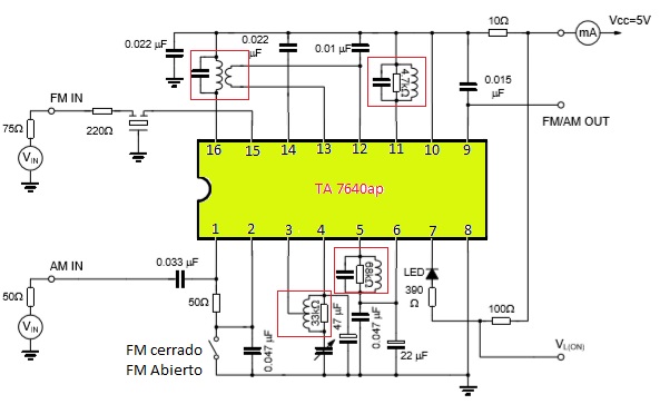 Circuito integrado TA 7640AP - EcuRed