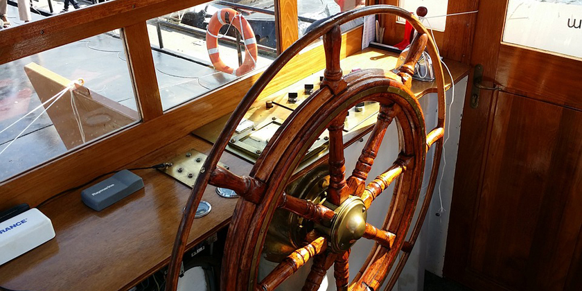 Timón de rueda - EcuRed