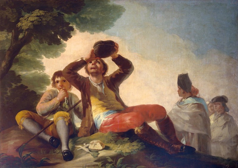 El bebedor (pintura) - EcuRed