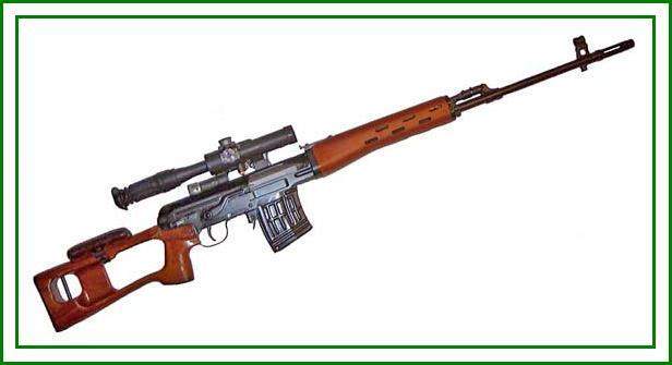 Fusil de Francotirador SVD Dragunov - EcuRed