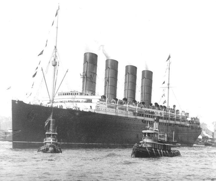 RMS Lusitania - EcuRed