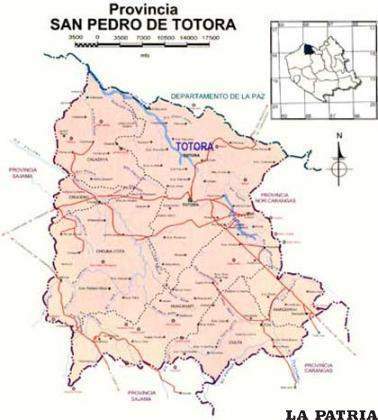 Provincia de San Pedro de Totora - EcuRed