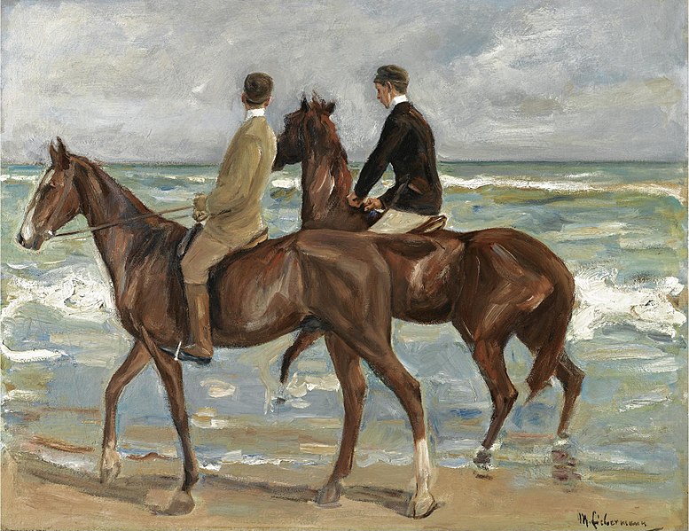 Two Riders on the Beach (cuadro) - EcuRed