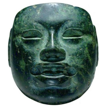 Máscara de piedra olmeca (México, 900-400 a. n. e.) - EcuRed