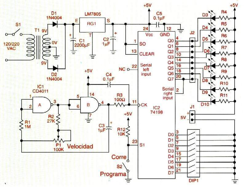 Secuenciador programable de luces - EcuRed