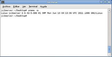 Comando uname - EcuRed