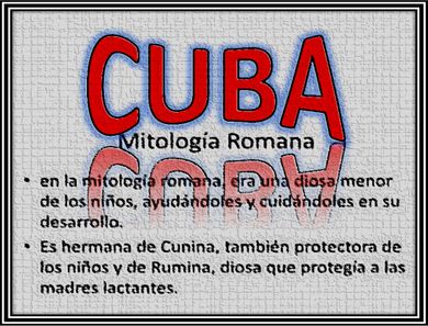 Cuba (mitología romana) - EcuRed