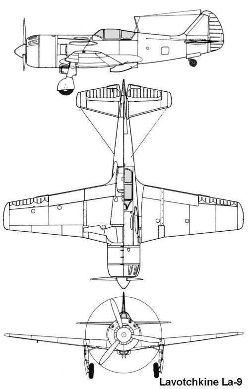 Lavochkin La-9 - EcuRed