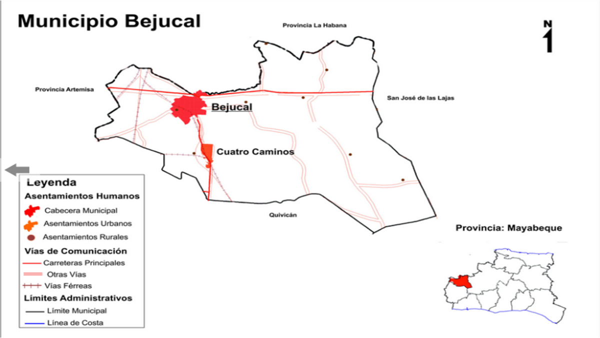 Bejucal (municipio en la provincia de Mayabeque) - EcuRed