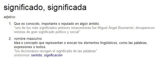 Significado - EcuRed