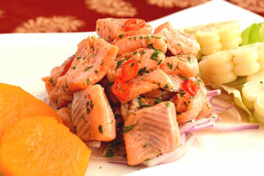 Ceviche de trucha - EcuRed