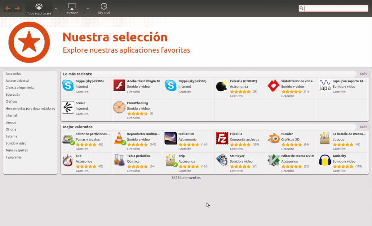 Centro de software de Ubuntu - EcuRed