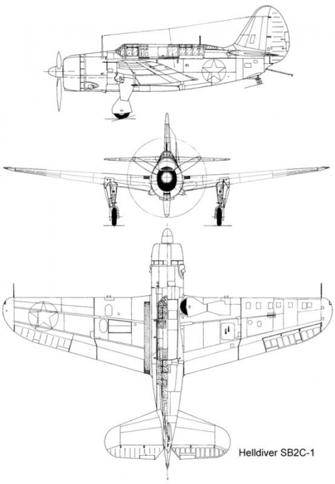 Curtiss SB2C Helldiver - EcuRed
