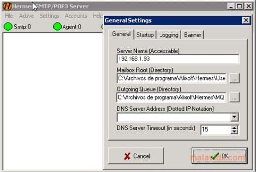 Hermes Email Server 1.4.0.2 - EcuRed